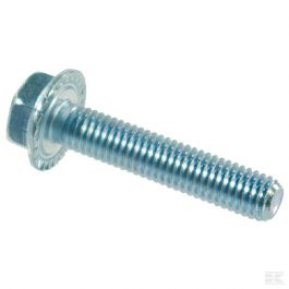 Flanged set screw galvanised M
