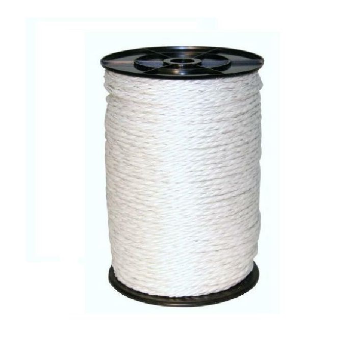 6mm Economy Electric Fencing Poly Rope 400m