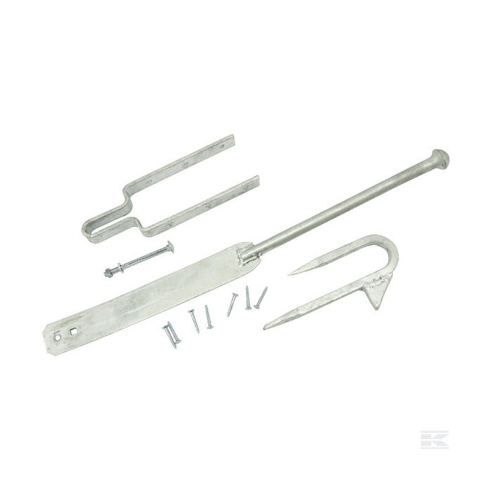 Gate spring mounting kit